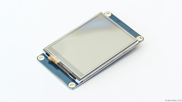 Nextion TFT LCD 显示屏 - ESPHome - 智能家居，简单易用